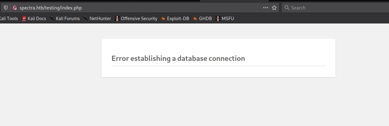 Hack The Box: Spectra – Khaotic Developments
