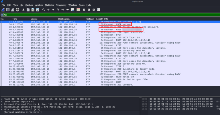 Hack The Box: Cap – Khaotic Developments