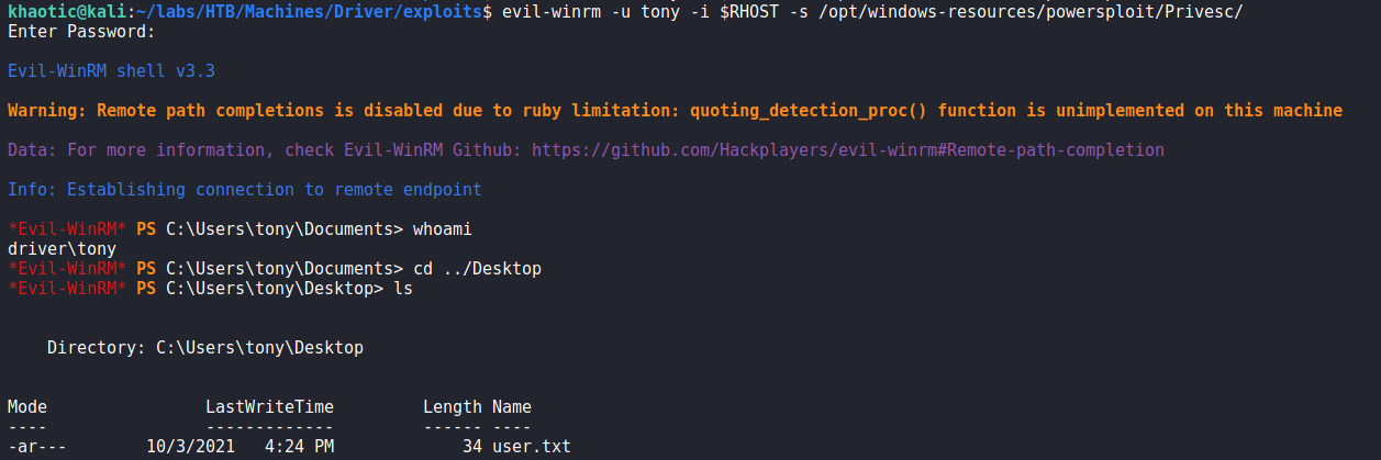 Hack The Box: Driver – Khaotic Developments