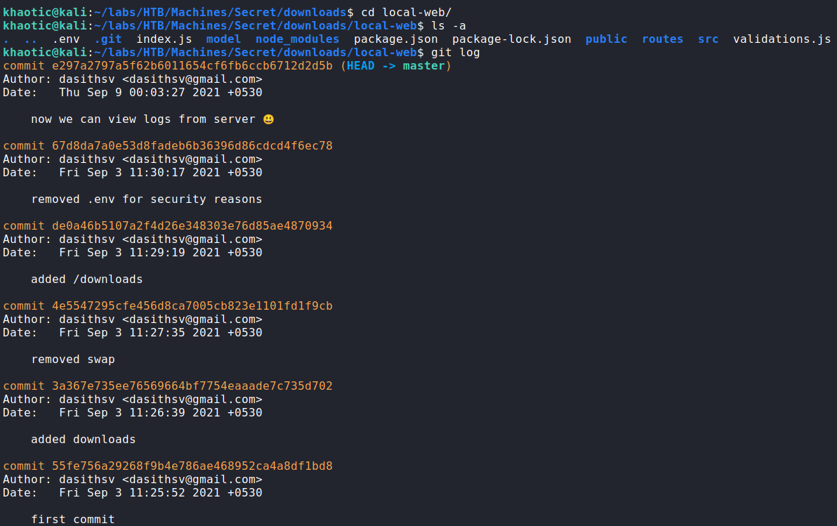 Hack The Box: Secret – Khaotic Developments
